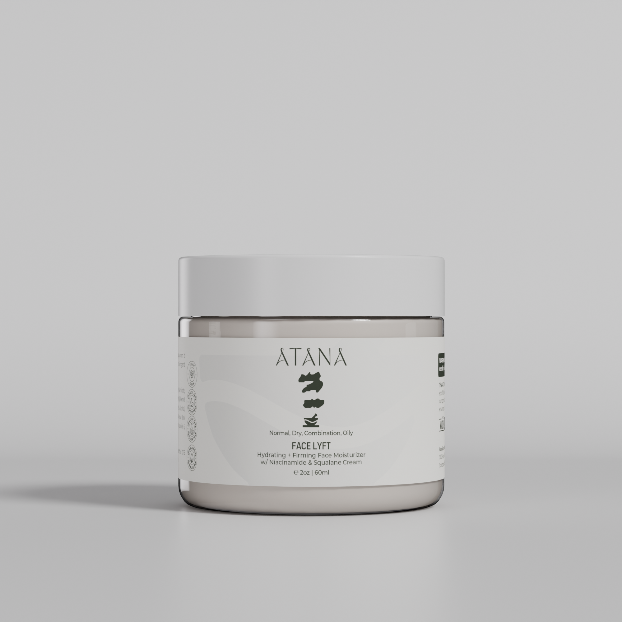 Face Lyft: Hydrating + Firming Face Moisturizer w/ Niacinamide & Squal